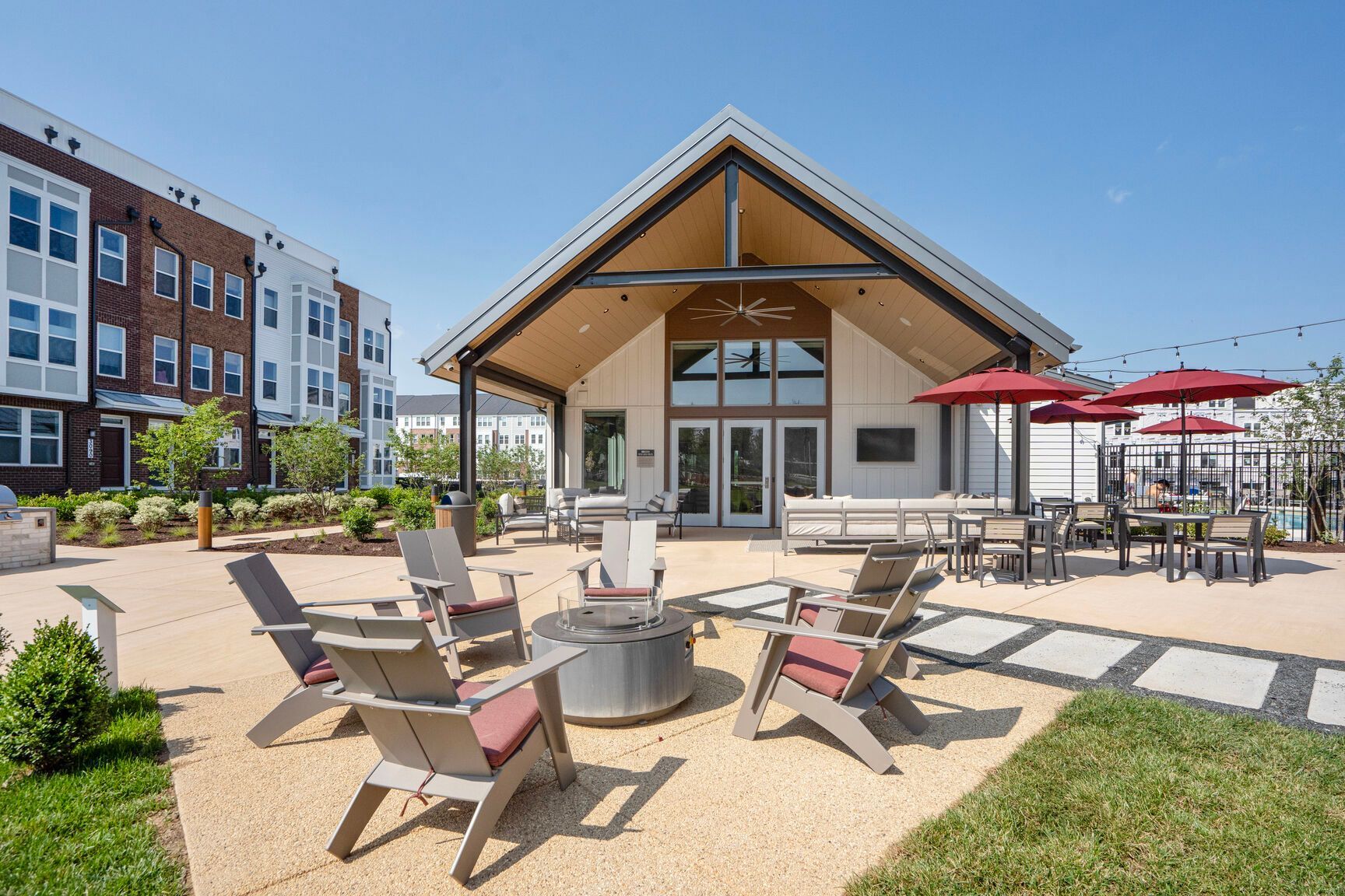 New Townhomes at Farmstead District in Rockville, MD
