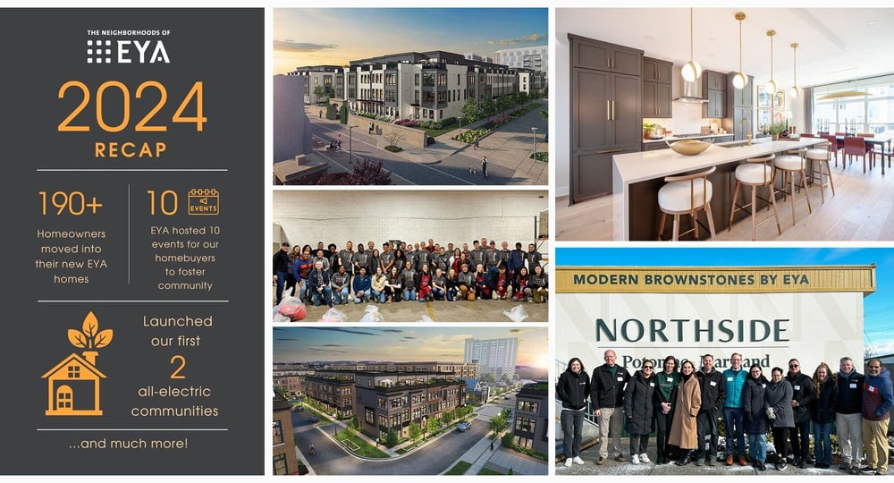 New EYA Townhomes in North Bethesda, MD