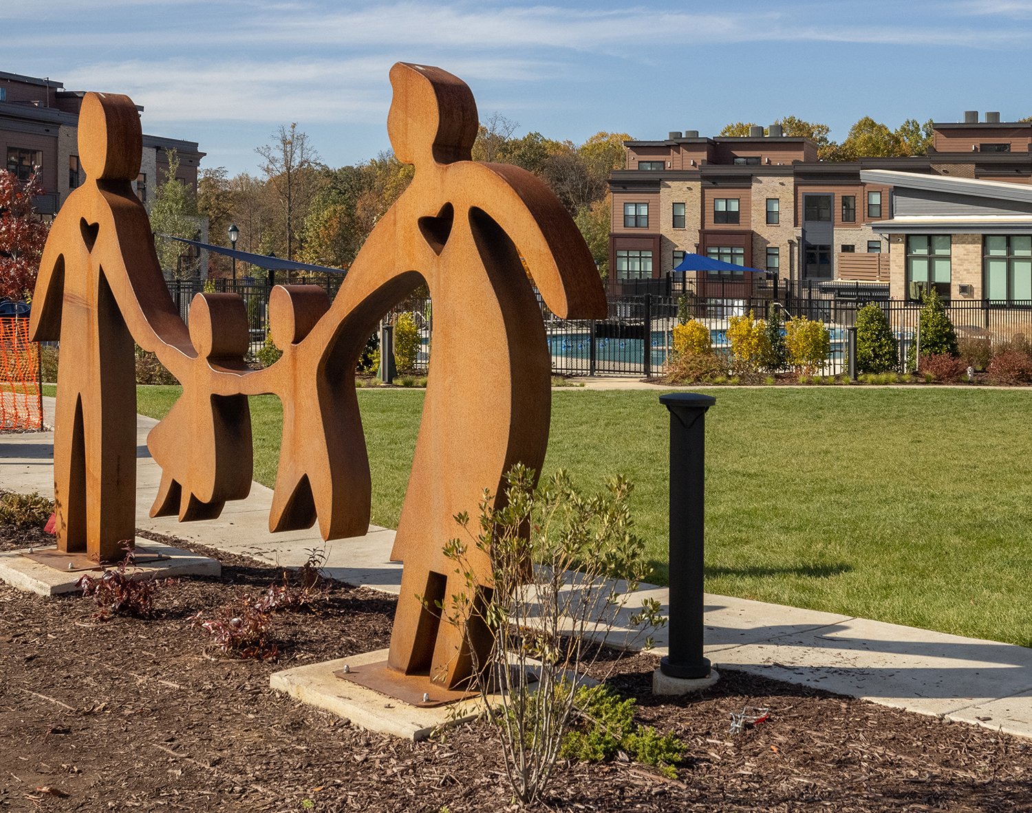 How sculptures enhance a sense of community at Tower Oaks